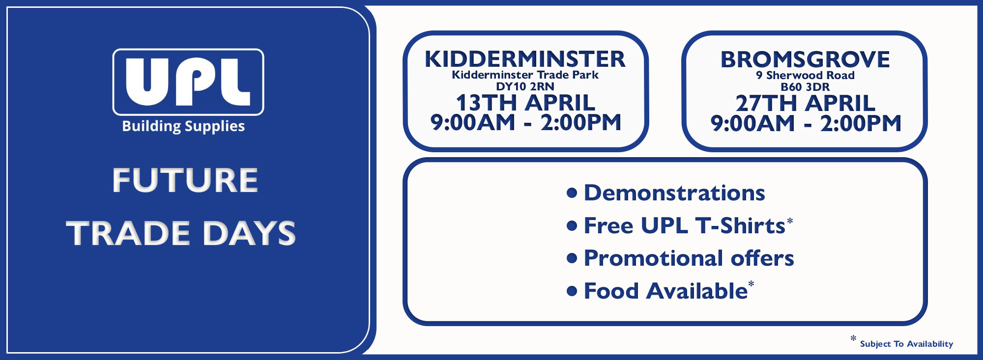 UPL Building Supplies | Builders Merchants | Building Materials ...